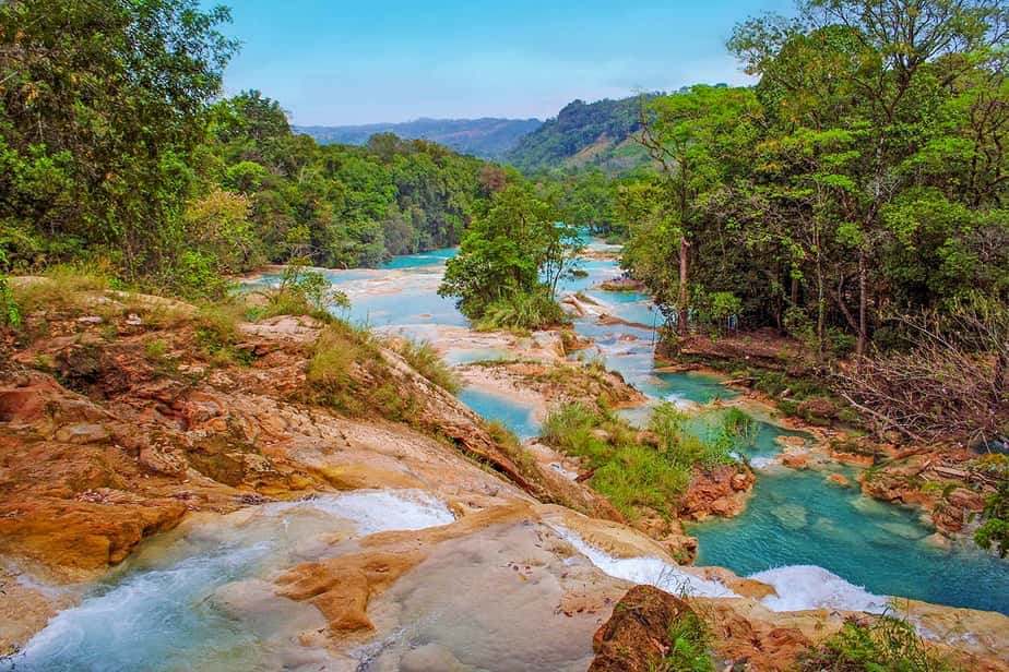 Agua Azul in Mexico bezoeken: 10 Tips om te zwemmen en locatie