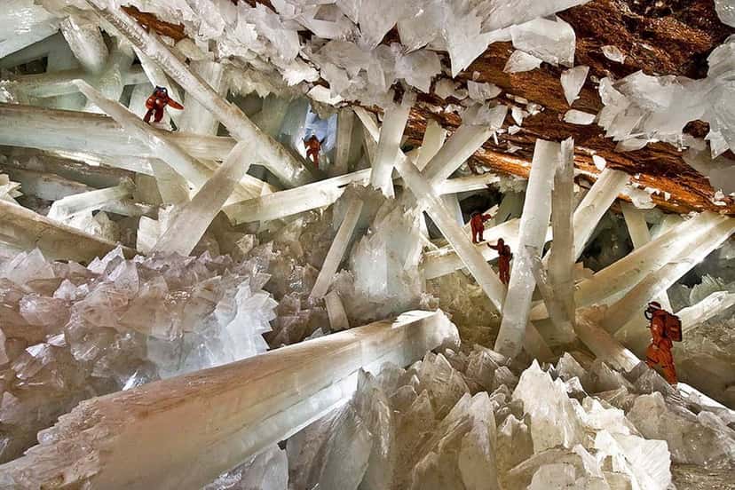Naica Crystal Cave in Mexico - Grot met de grootste kristallen ter ...