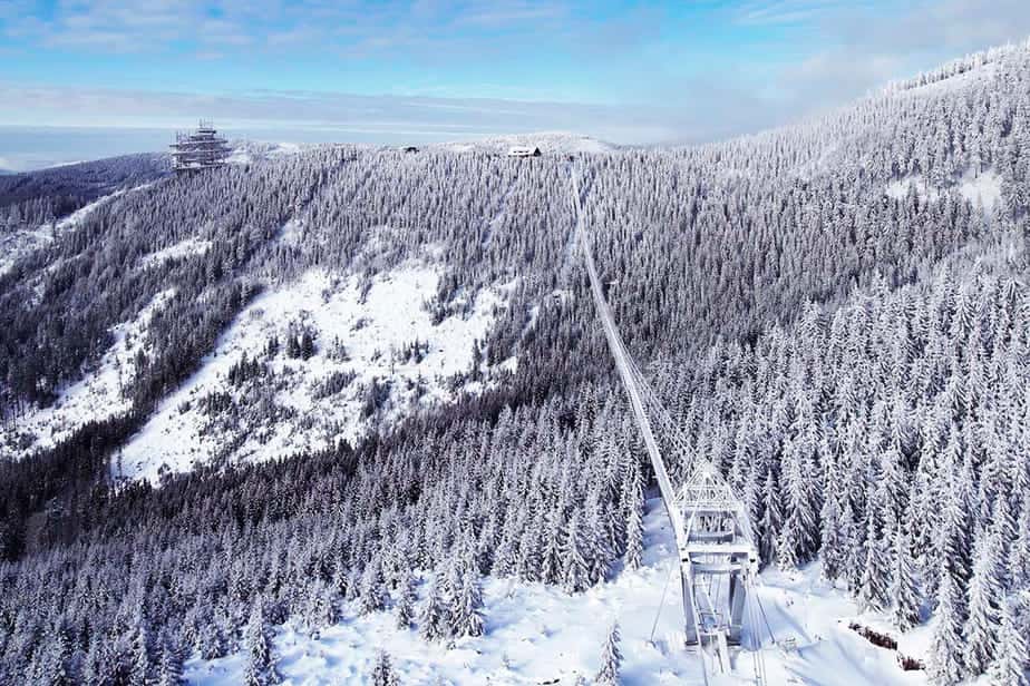Sky Bridge 721: Langste hangbrug ter wereld - Droomplekken.nl