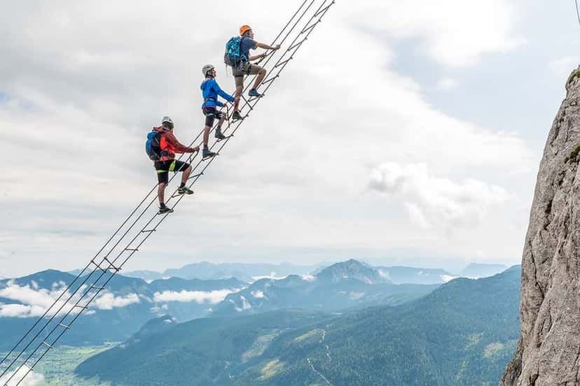 Donnerkogel Klettersteig: Mooiste Via Ferrata in Oostenrijk