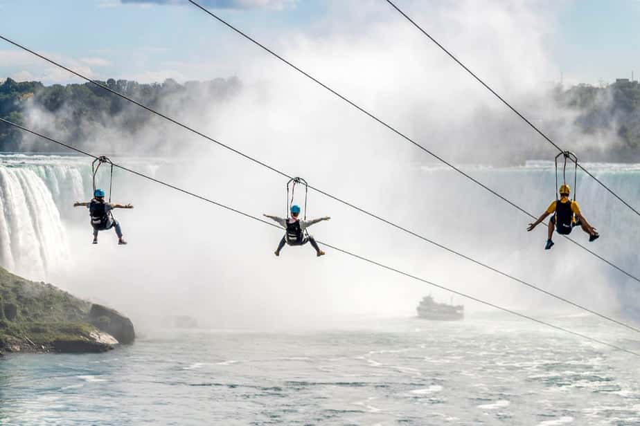 Zipline Niagara Falls: Unieke attractie bij de Niagara Watervallen
