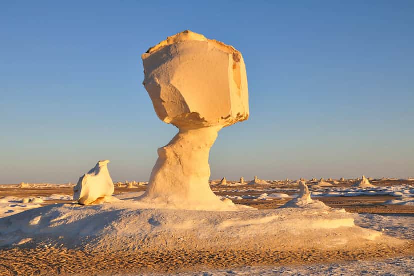 Westelijke Woestijn of Witte Woestijn van Egypte - Droomplekken.nl