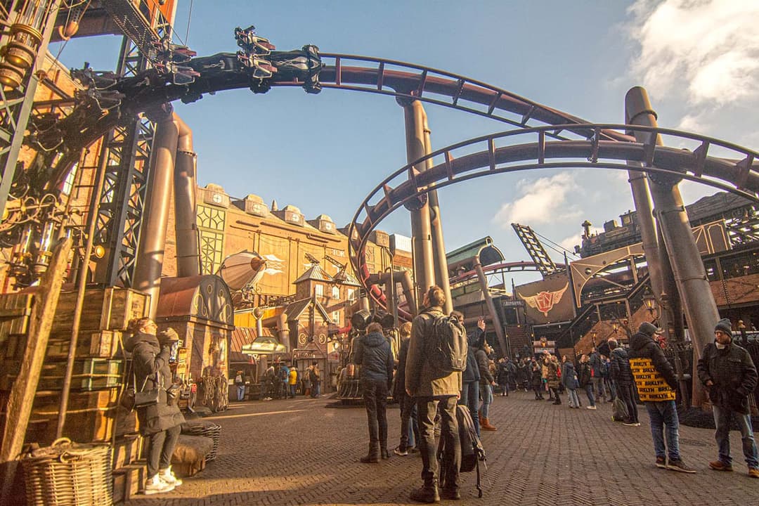 Review: Rookburgh met unieke achtbaan FLY in Phantasialand