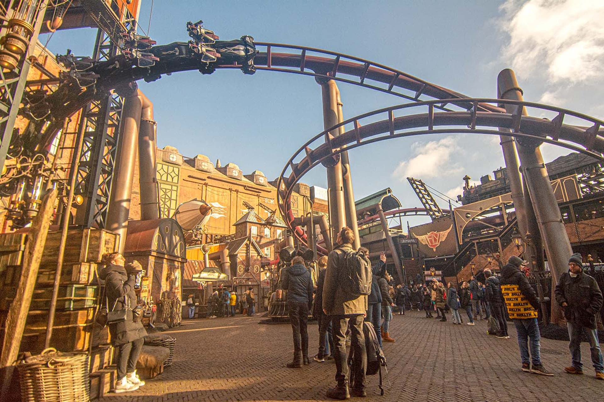 Review: Rookburgh met unieke achtbaan FLY in Phantasialand