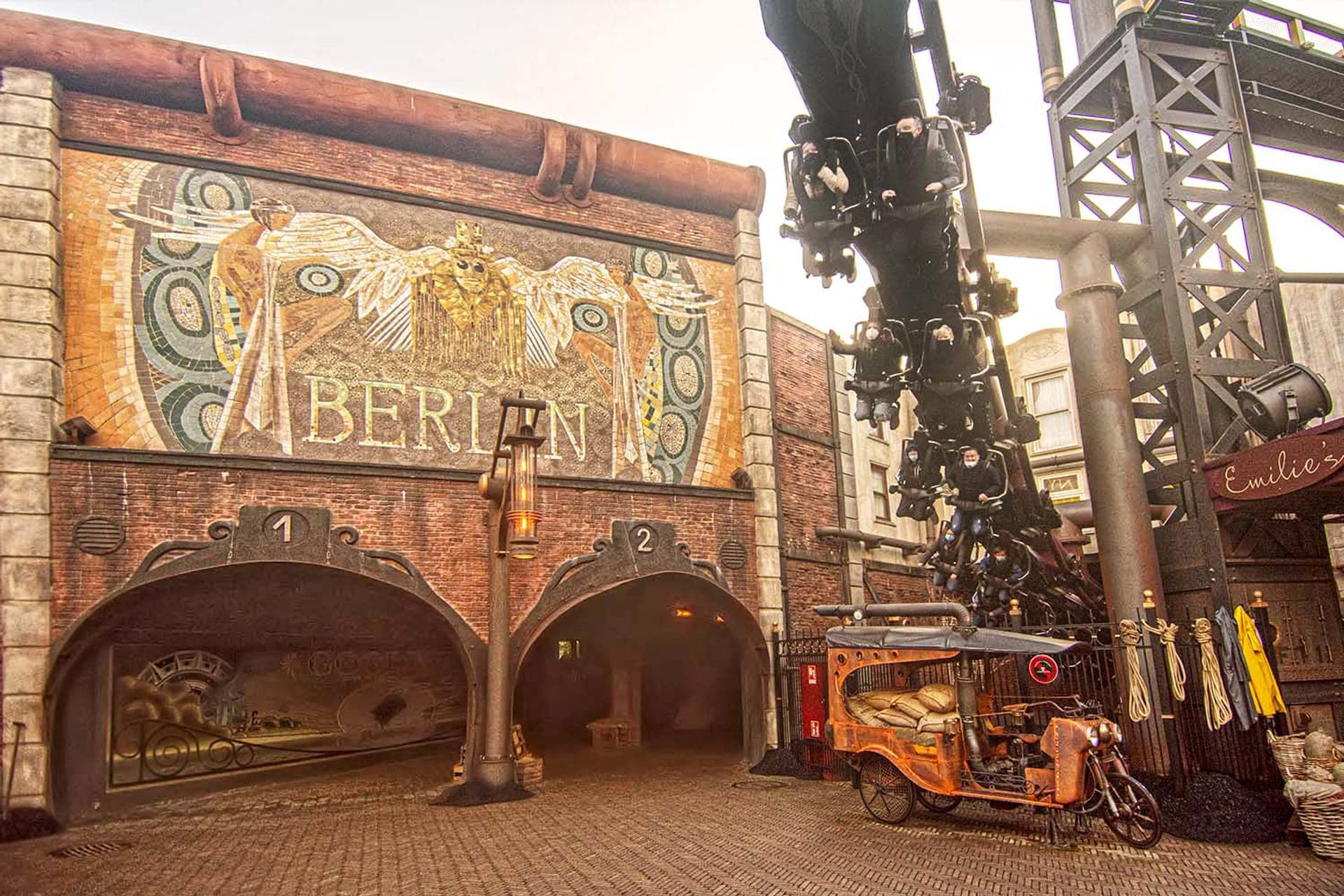 Review: Rookburgh met unieke achtbaan FLY in Phantasialand