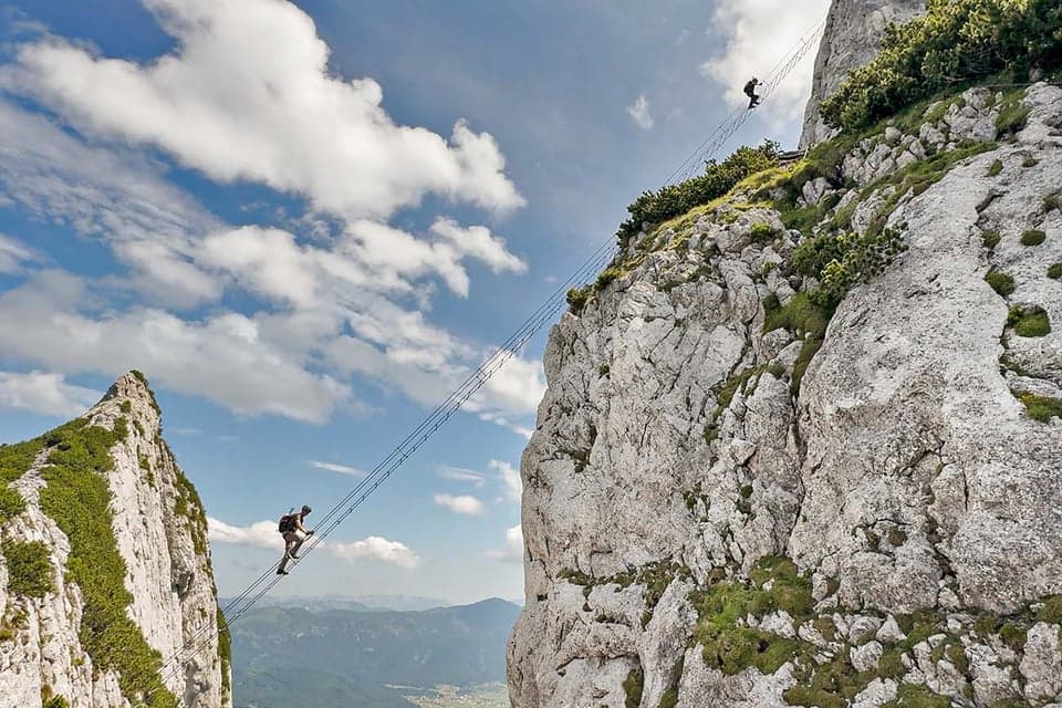 Donnerkogel Klettersteig: Mooiste Via Ferrata in Oostenrijk