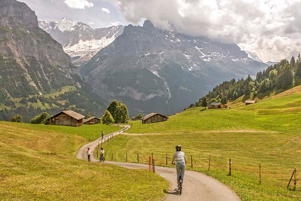 Grindelwald in Zwitserland: First Flieger, Flyer en Mountain Cart