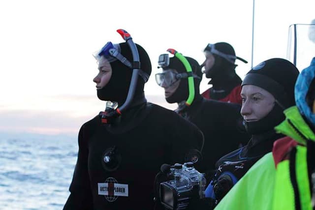 Snorkelen en duiken met orka's en walvissen in Noorwegen
