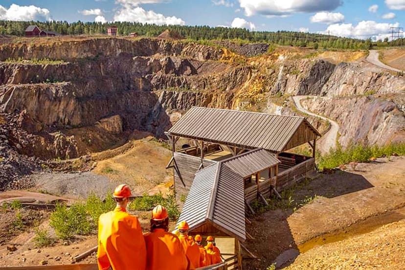 Falu Gruva: Excursie in Kopermijn in Falun, Zweden - Droomplekken.nl