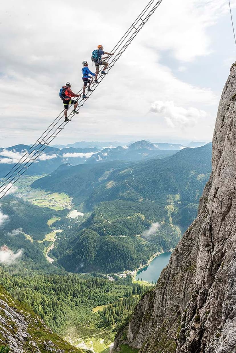 Donnerkogel Klettersteig: Mooiste Via Ferrata in Oostenrijk