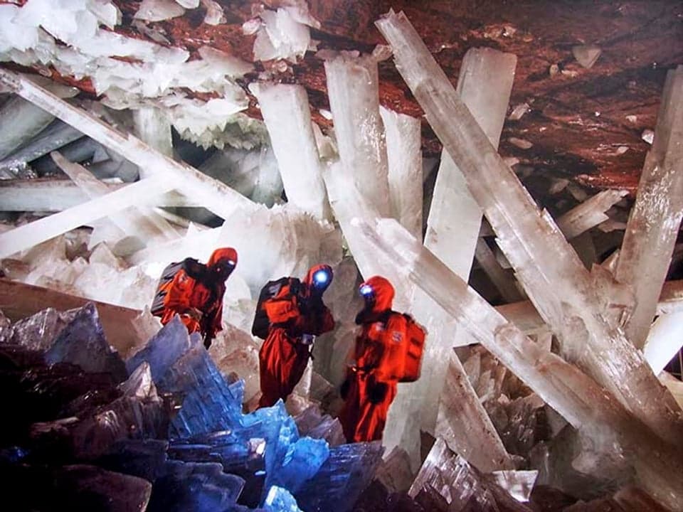 Naica Crystal Cave in Mexico - Grot met de grootste kristallen ter ...